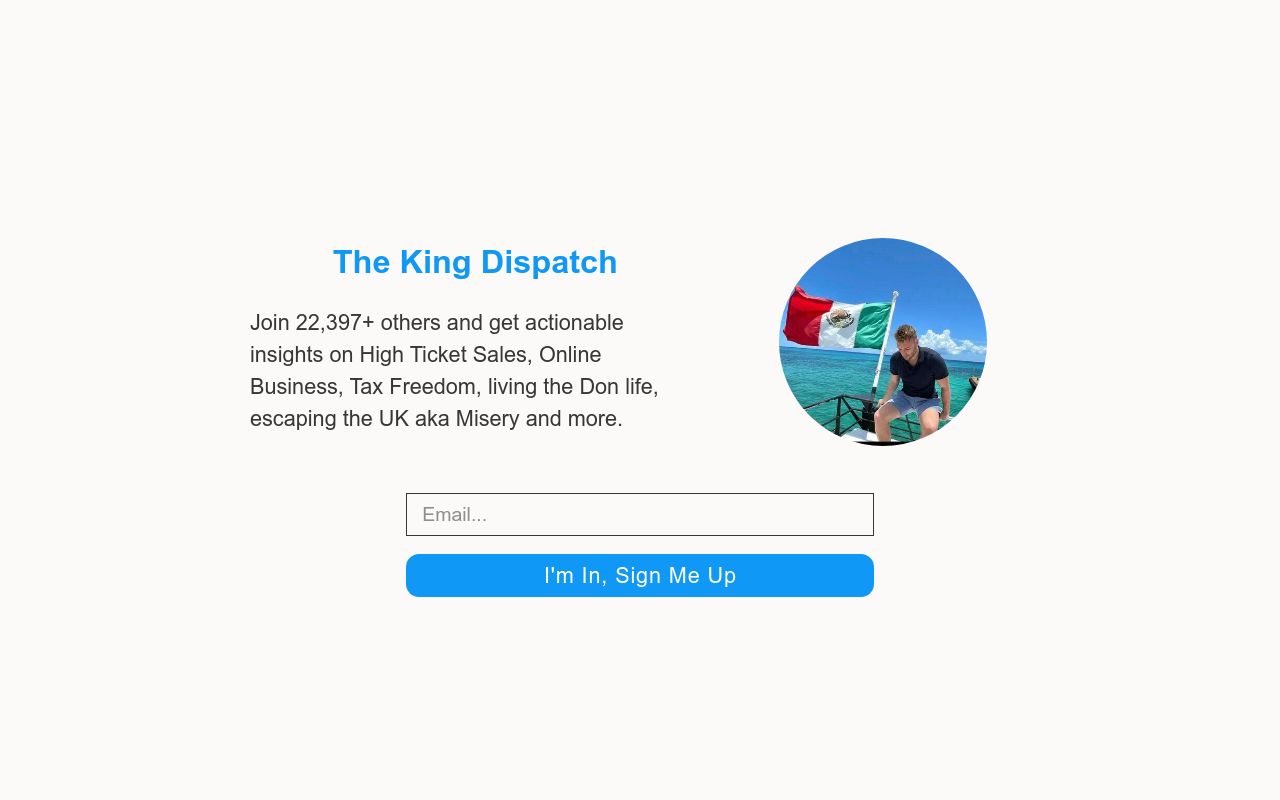 The King Dispatch